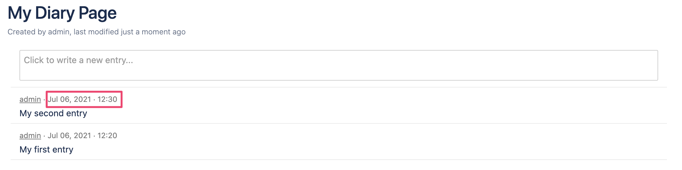 Sharing Diary entries with your team
